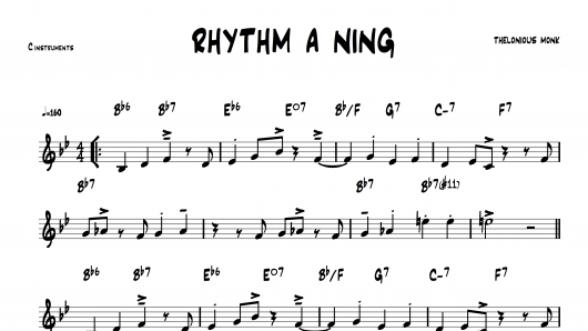 Monk Serie - jazz transcriptions pdf - WeSeeMusic Blog