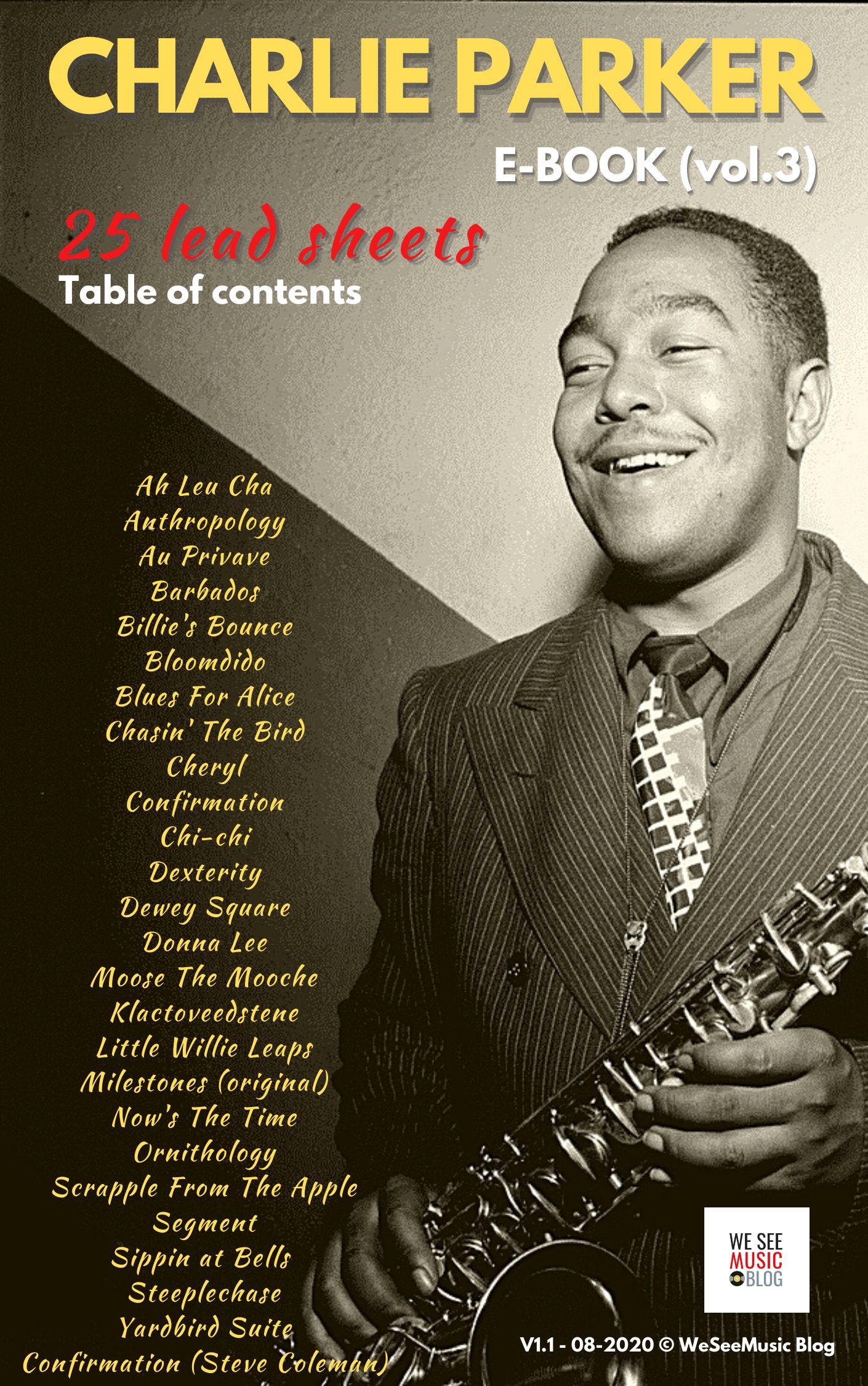 CHARLIE PARKER E-BOOK (free version) - WeSeeMusic Blog